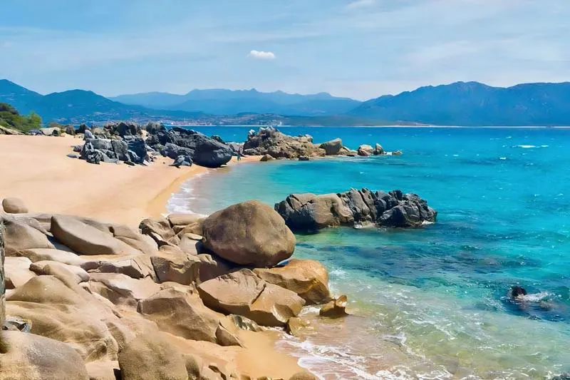 Villen Domaine Arcobiato, Olmeto Plage, Korsika