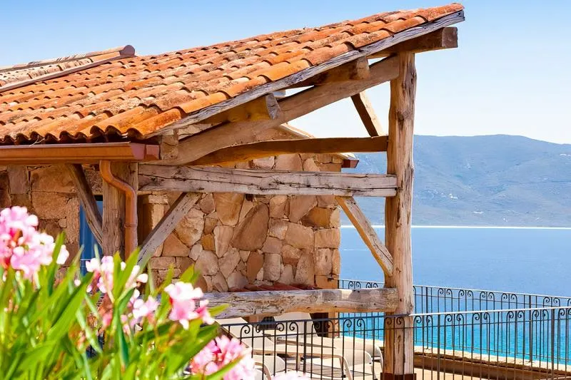 Villen Domaine Arcobiato, Olmeto Plage, Korsika